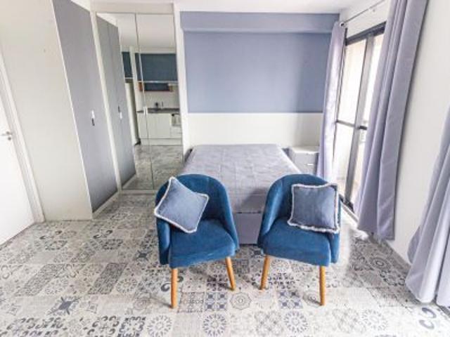 Apartamento para alugar com 27m², 1 quarto e sem vaga