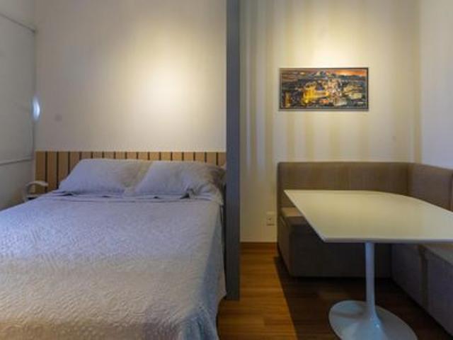 Apartamento para alugar com 27m², 1 quarto e sem vaga