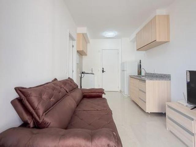 Apartamento para alugar com 28m², 1 quarto e sem vaga
