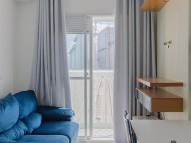 Apartamento para alugar com 28m², 1 quarto e sem vaga