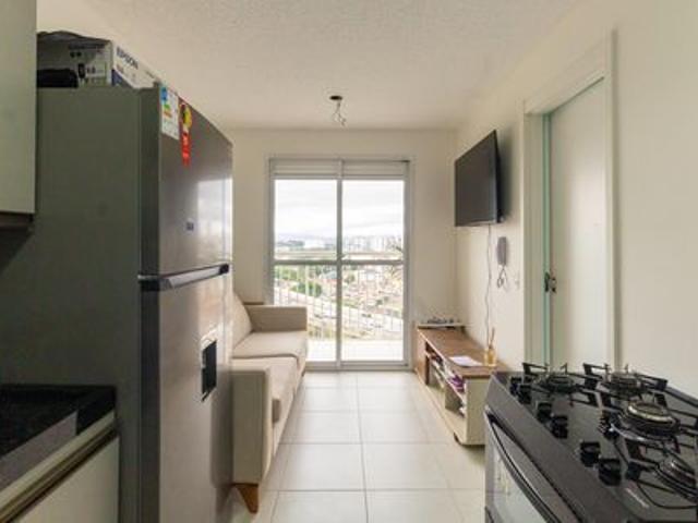 Apartamento para alugar com 28m², 1 quarto e sem vaga