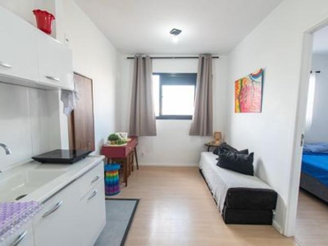 Apartamento para alugar com 28m², 1 quarto e sem vaga