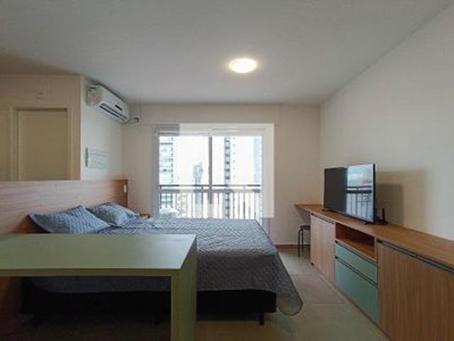 Apartamento para alugar com 28m², 1 quarto e sem vaga