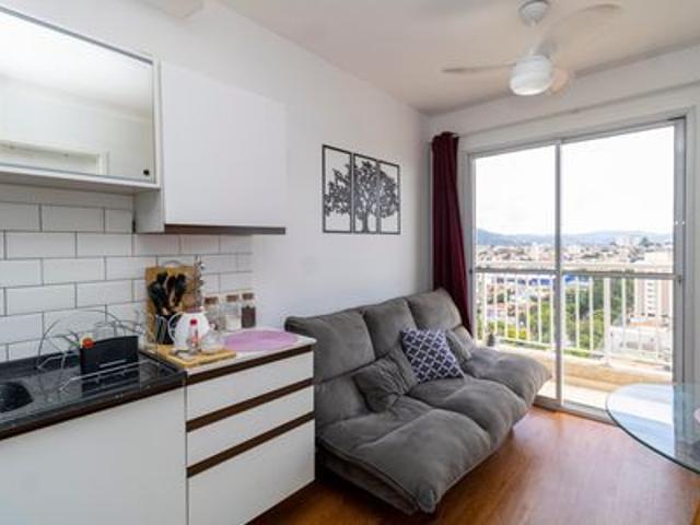 Apartamento para alugar com 29m², 1 quarto e sem vaga