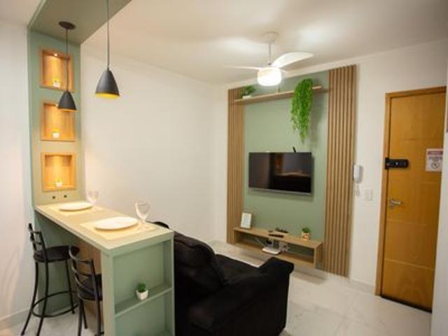 Apartamento para alugar com 29m², 1 quarto e sem vaga