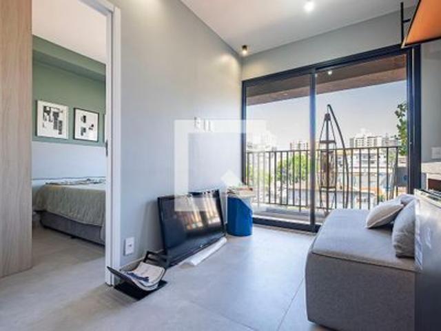 Apartamento para alugar com 29m², 1 quarto e sem vaga