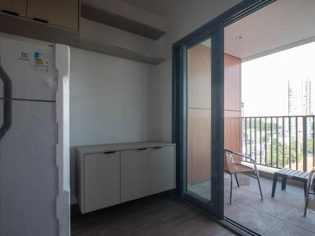 Apartamento para alugar com 29m², 1 quarto e sem vaga