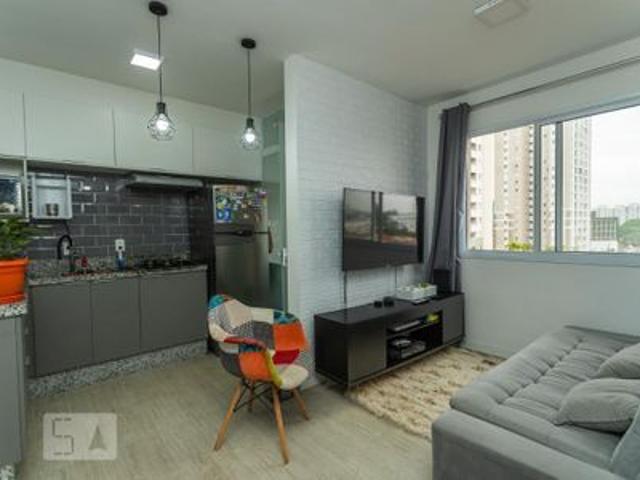 Apartamento para alugar com 30m², 1 quarto e sem vaga
