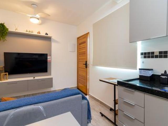 Apartamento para alugar com 30m², 1 quarto e sem vaga
