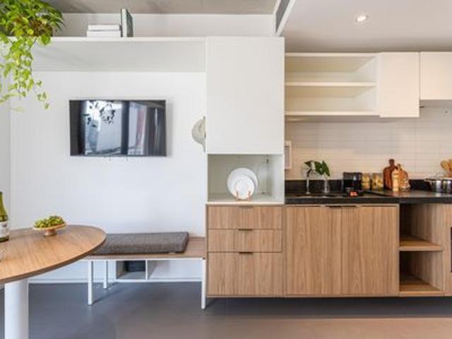 Apartamento para alugar com 30m², 1 quarto e sem vaga