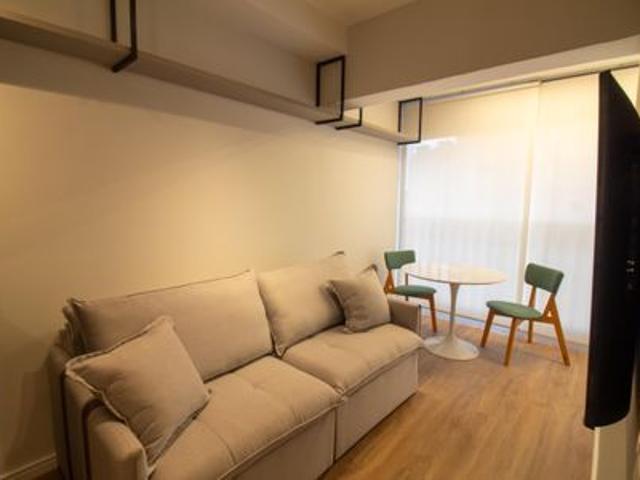 Apartamento para alugar com 31m², 1 quarto e sem vaga