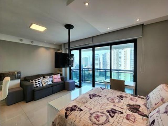 Apartamento para alugar com 32m², 1 quarto e 1 vaga