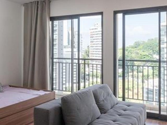 Apartamento para alugar com 32m², 1 quarto e 1 vaga