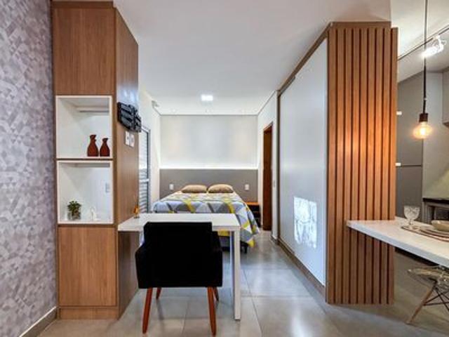 Apartamento para alugar com 32m², 1 quarto e sem vaga