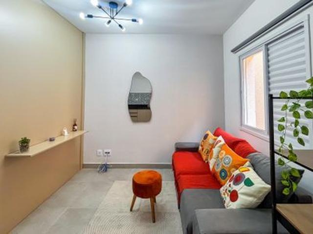 Apartamento para alugar com 32m², 1 quarto e sem vaga