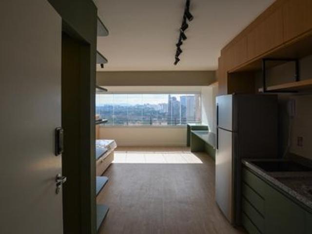 Apartamento para alugar com 33m², 1 quarto e 1 vaga
