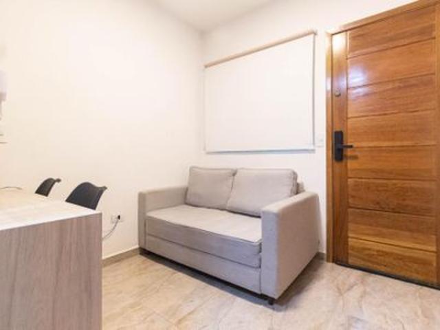 Apartamento para alugar com 33m², 1 quarto e sem vaga