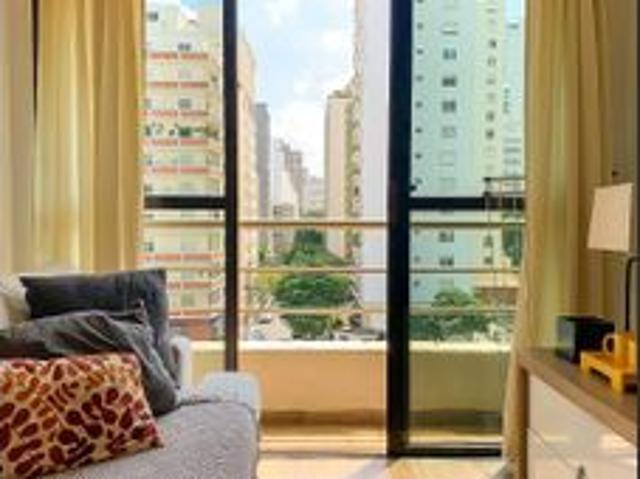 Apartamento para alugar com 35m², 1 quarto e 1 vaga