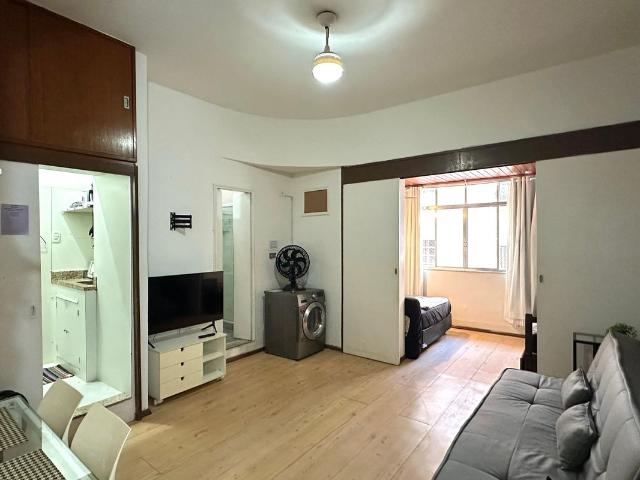 Apartamento para alugar com 35m², 1 quarto e sem vaga