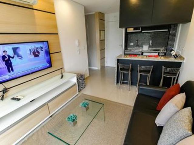 Apartamento para alugar com 36m², 1 quarto e 1 vaga