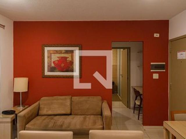 Apartamento para alugar com 37m², 1 quarto e 1 vaga