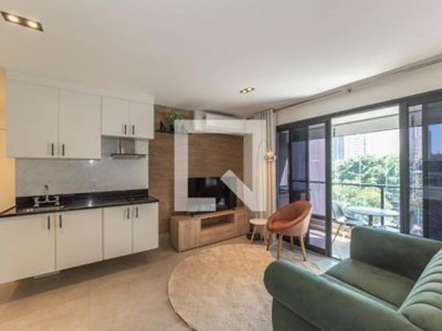 Apartamento para alugar com 38m², 1 quarto e 1 vaga