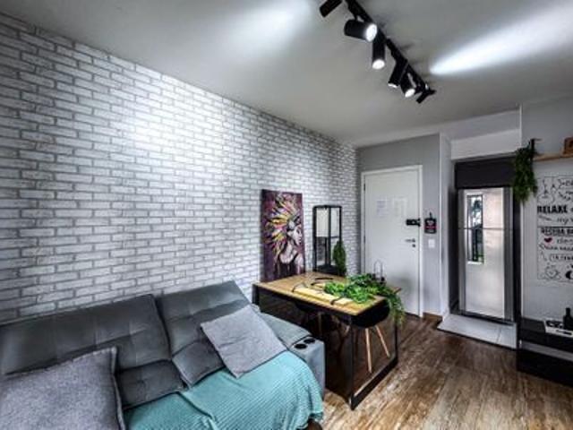 Apartamento para alugar com 40m², 1 quarto e sem vaga