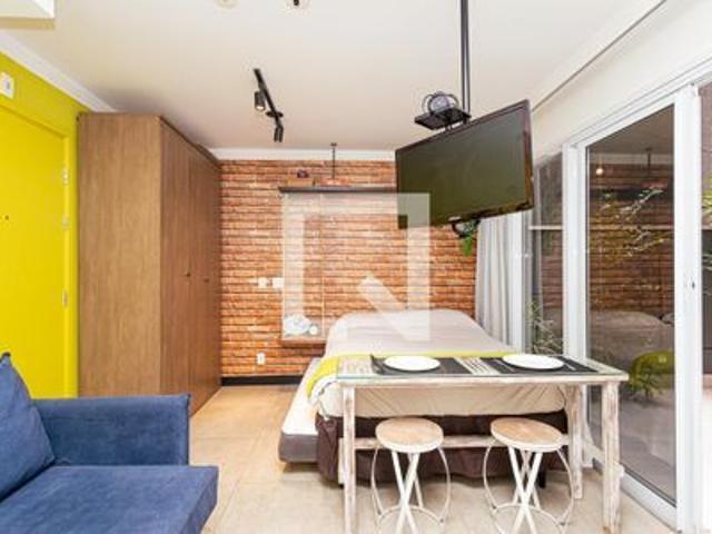 Apartamento para alugar com 42m², 1 quarto e sem vaga