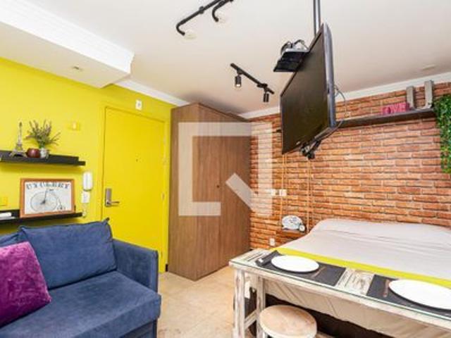 Apartamento para alugar com 42m², 1 quarto e sem vaga