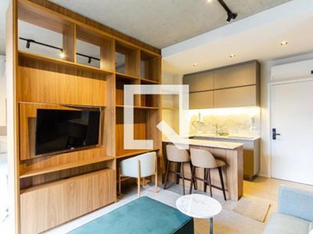 Apartamento para alugar com 43m², 1 quarto e 1 vaga