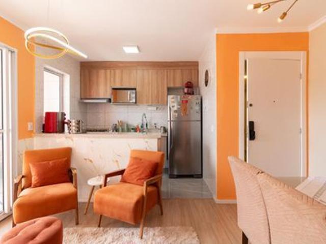Apartamento para alugar com 44m², 2 quartos e 1 vaga