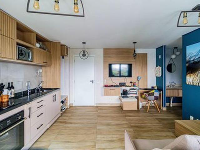 Apartamento para alugar com 45m², 1 quarto e 1 vaga