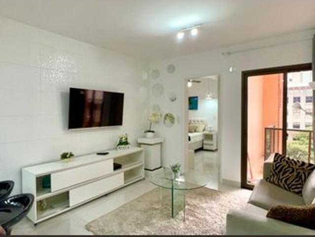 Apartamento para alugar com 45m², 1 quarto e 1 vaga