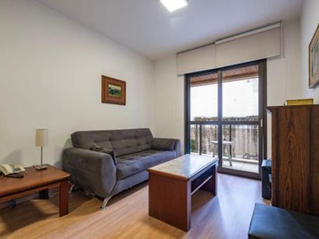 Apartamento para alugar com 45m², 1 quarto e 1 vaga