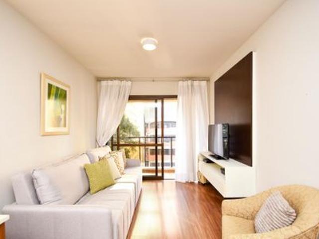 Apartamento para alugar com 45m², 1 quarto e 1 vaga