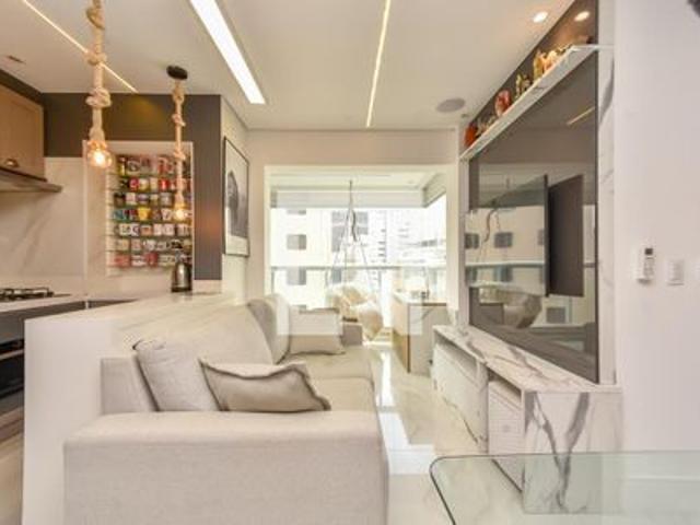Apartamento para alugar com 45m², 1 quarto e 1 vaga