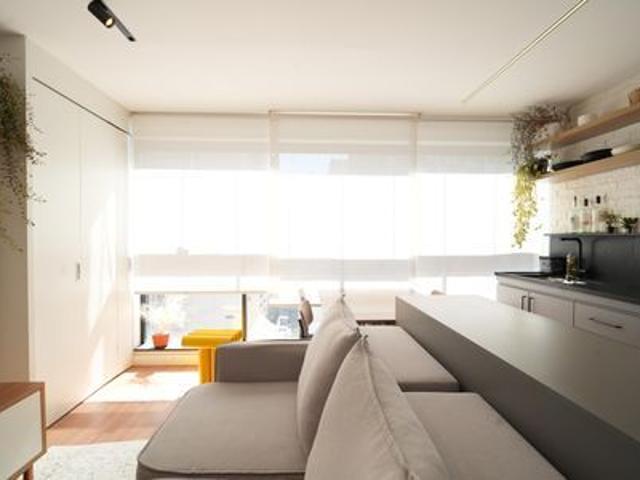 Apartamento para alugar com 46m², 1 quarto e 1 vaga