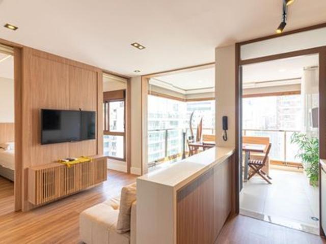 Apartamento para alugar com 47m², 1 quarto e 1 vaga