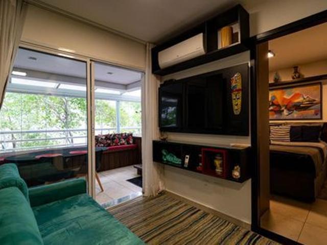 Apartamento para alugar com 47m², 1 quarto e 1 vaga