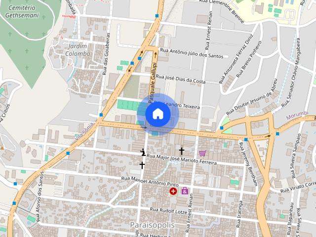 Apartamento para alugar com 48m², 2 quartos e 1 vaga
