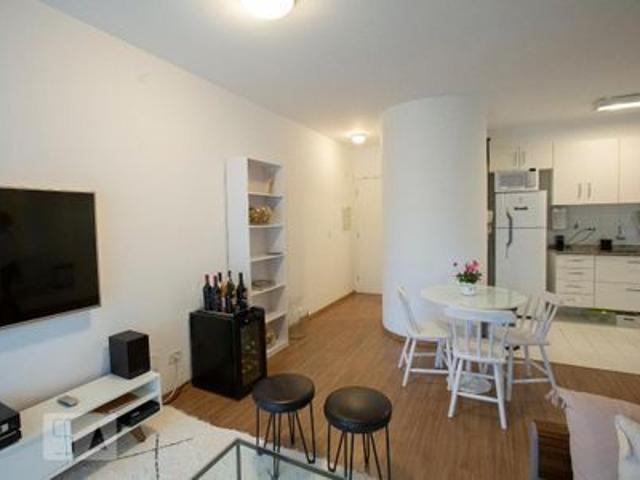 Apartamento para alugar com 52m², 1 quarto e 2 vagas