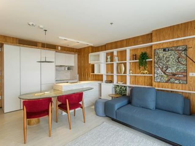 Apartamento para alugar com 53m², 1 quarto e 1 vaga