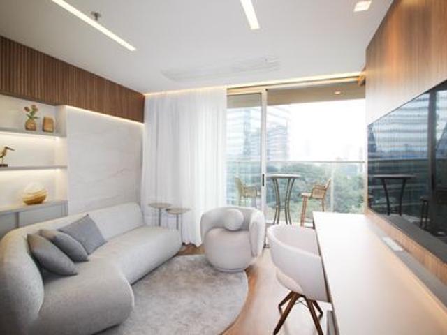 Apartamento para alugar com 53m², 1 quarto e 1 vaga