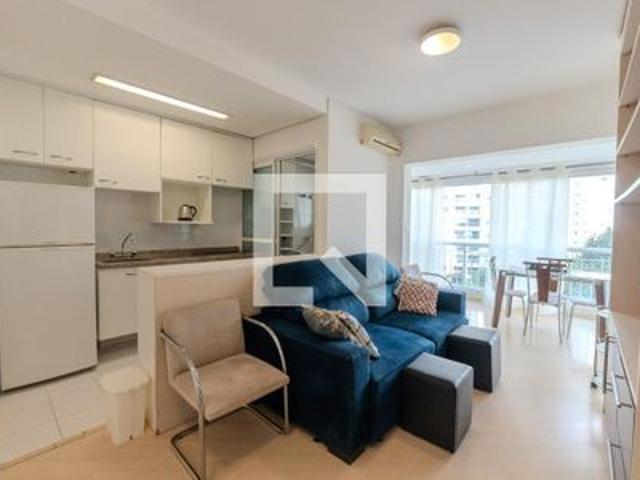 Apartamento para alugar com 55m², 1 quarto e 1 vaga