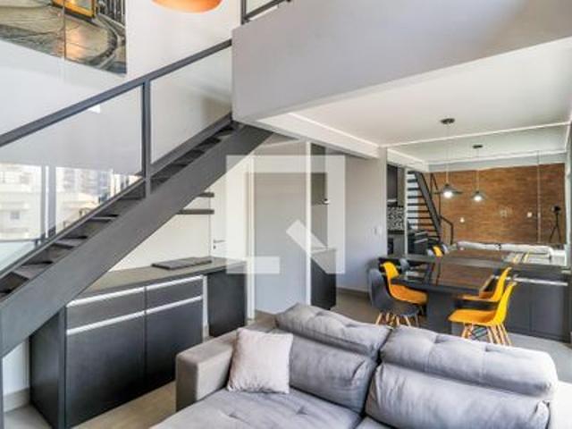 Apartamento para alugar com 55m², 1 quarto e 2 vagas