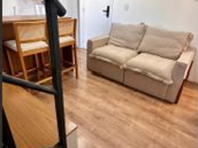 Apartamento para alugar com 59m², 1 quarto e sem vaga