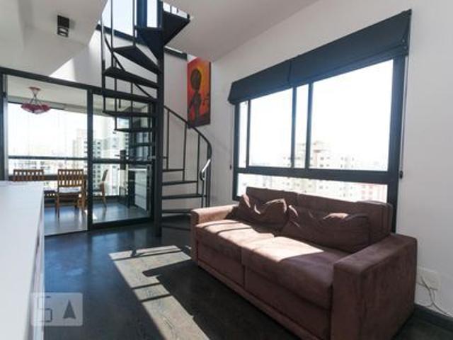 Apartamento para alugar com 78m², 1 quarto e 1 vaga