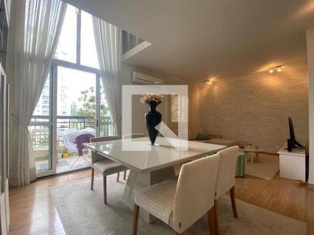 Apartamento para alugar com 82m², 1 quarto e 2 vagas