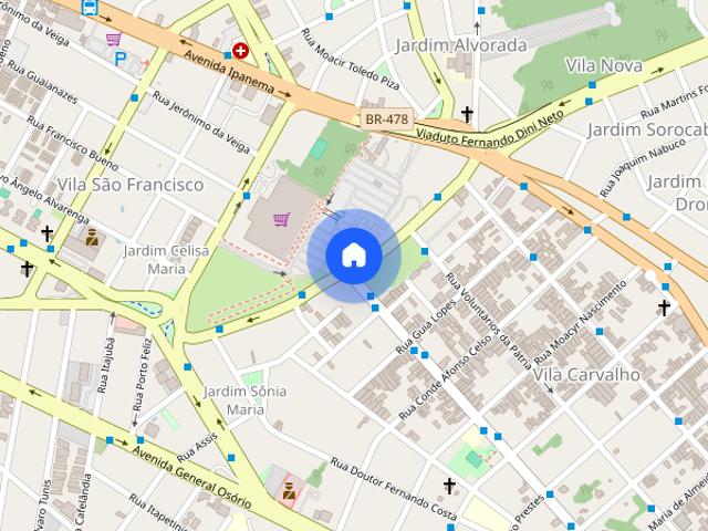 Apartamento para alugar em Vila Carvalho de 84.00m² com 3 Quartos, 1 Suite e 2 Garagens