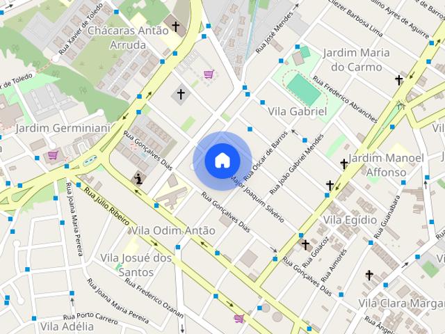 Apartamento para alugar em Vila Gabriel de 10.00m² com 2 Quartos e 1 Garagem